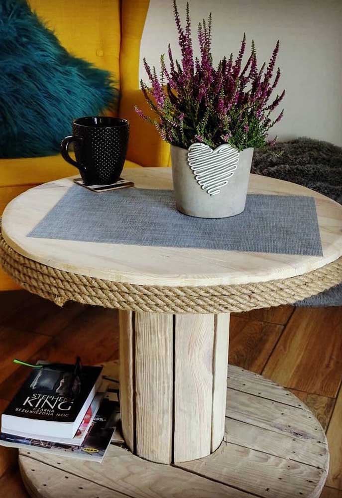 52 DIY tables from old cable reels - exciting models and inspiration ...