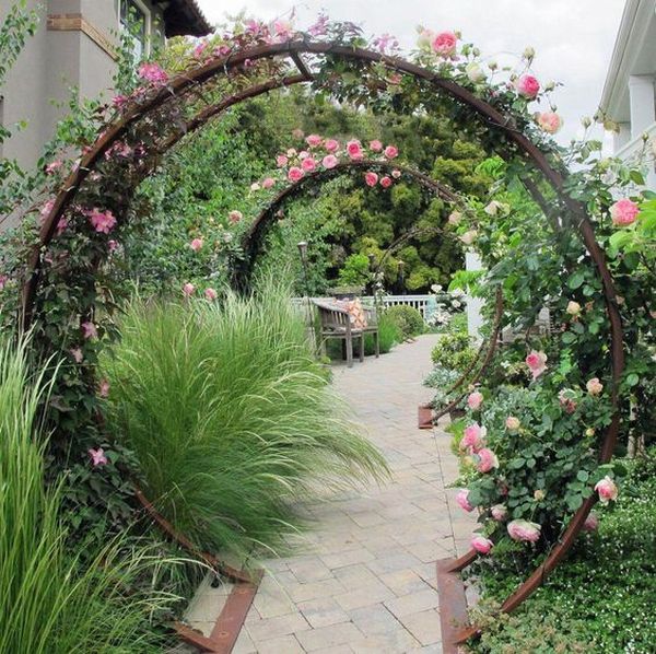 Amazing DIY arches design - 23 ways to highlight your garden | My ...