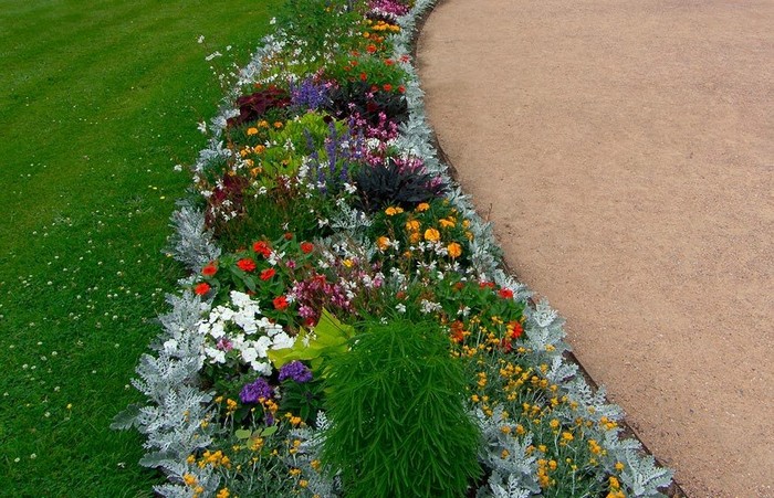 DIY garden flower Curb: 45 Ideas for a Bright Courtyard | My desired home