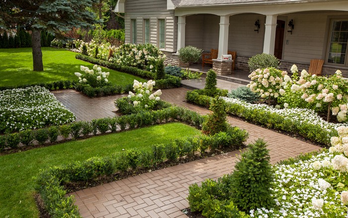 DIY garden flower Curb: 45 Ideas for a Bright Courtyard | My desired home