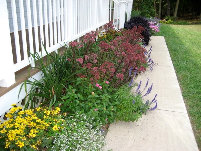DIY garden flower Curb: 45 Ideas for a Bright Courtyard | My desired home