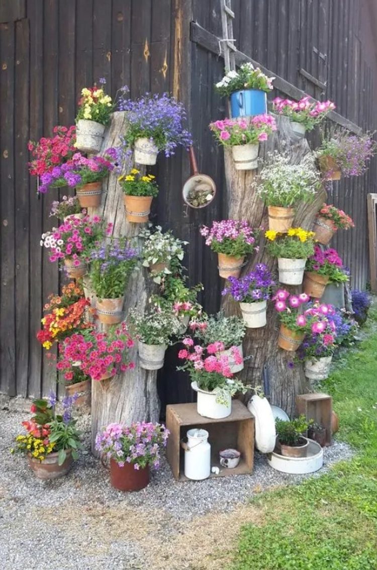 55 magnificent DIY ideas to decorate your garden. Let yourself be ...