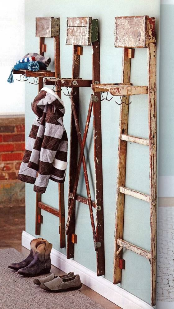 27 Great vintage ideas with DIY wall coat racks | My desired home