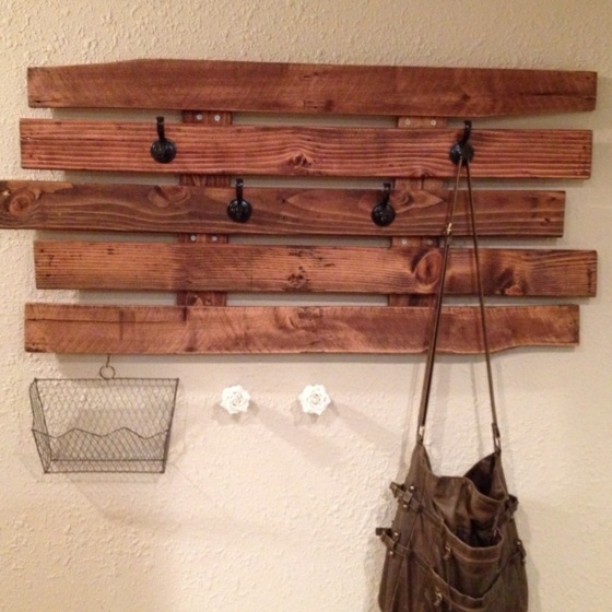 27 Great vintage ideas with DIY wall coat racks | My desired home
