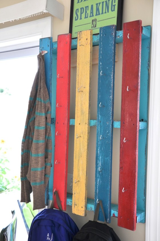 27 Great vintage ideas with DIY wall coat racks | My desired home
