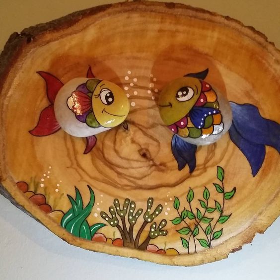 Wonderful DIY decoration ideas with painted pebbles | My desired home