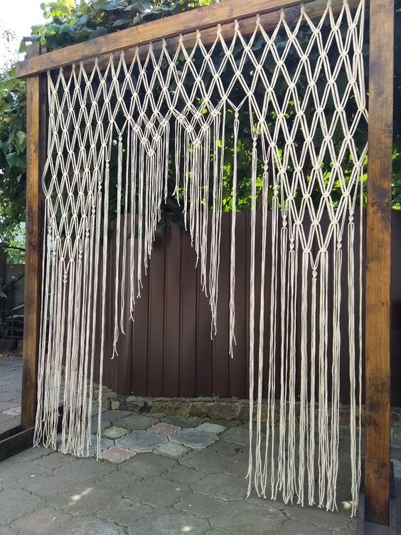 Macrame curtains - an old trend returned to homes decoration | My ...