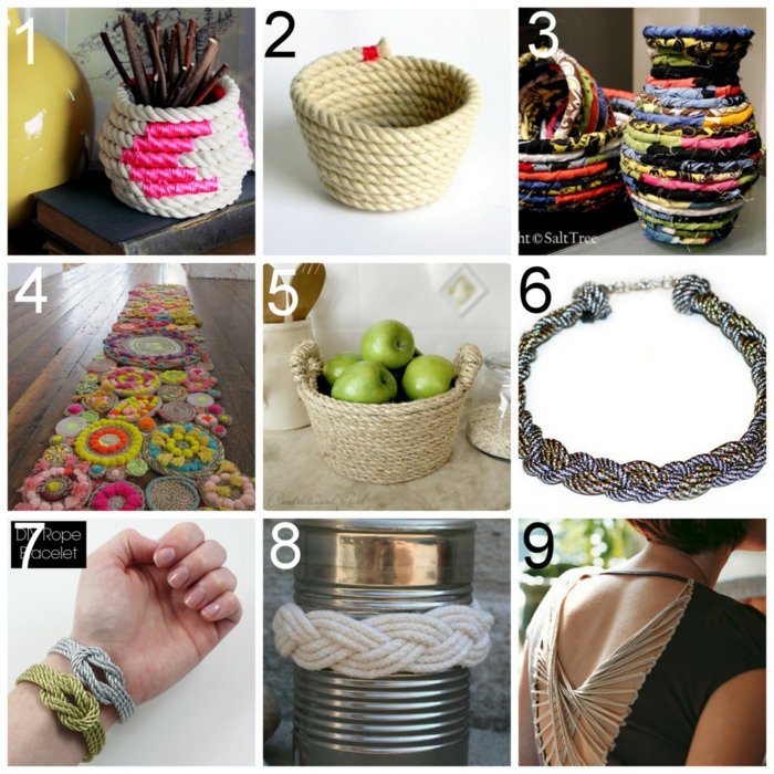 48 Interior DIY decoration ideas with rope that will be inspiring you ...
