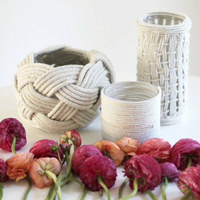48 Interior DIY decoration ideas with rope that will be inspiring you ...