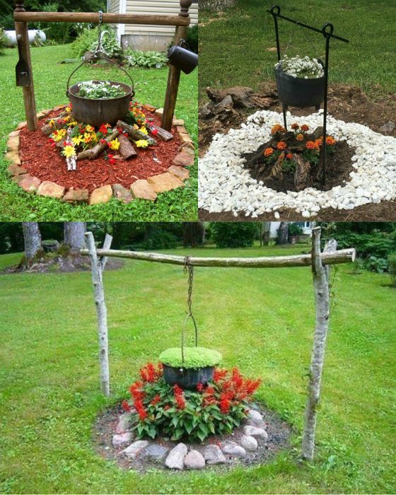 55 magnificent DIY ideas to decorate your garden. Let yourself be ...
