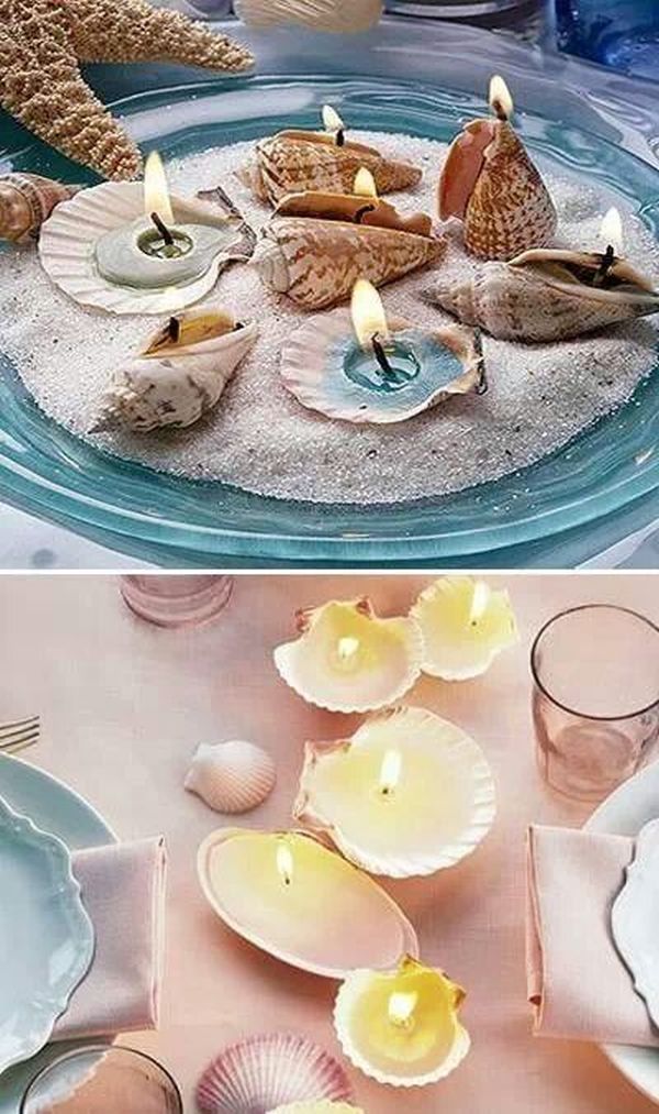 DIY decorations with seashells - inspiration and imagination | My ...