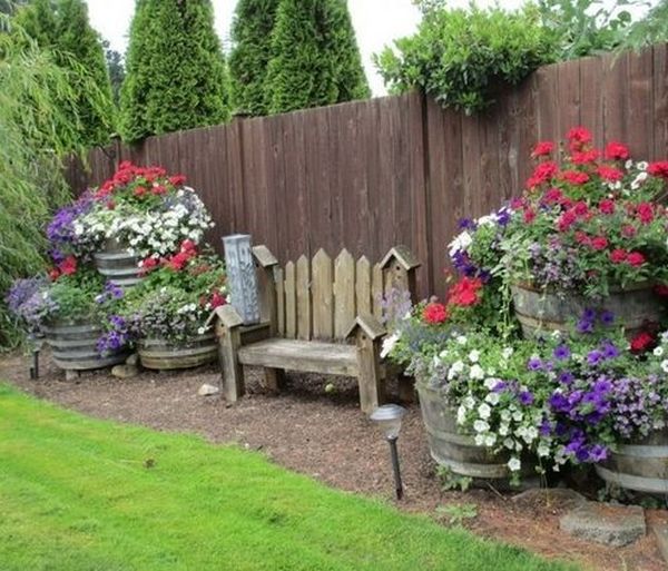 How to give your garden a rural rustic air - easy summer DIY design ...