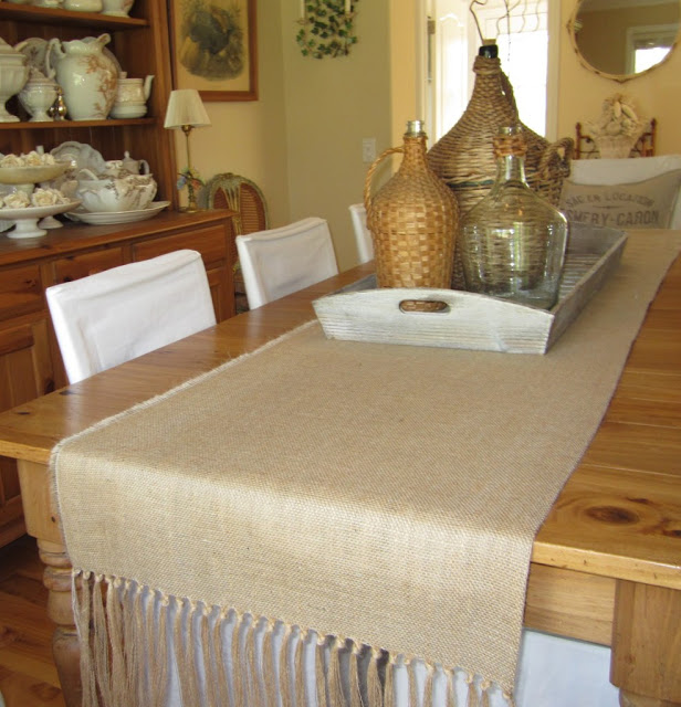 35 DIY table cover ideas with burlap | My desired home