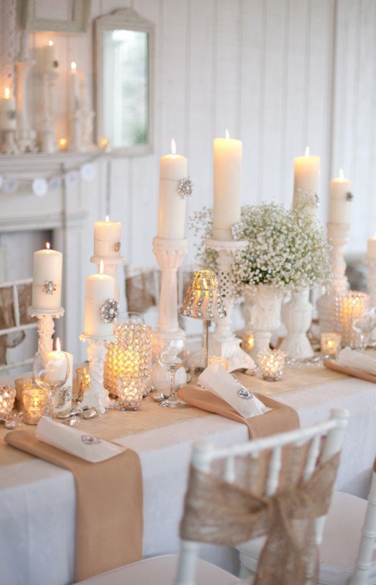 35 DIY table cover ideas with burlap | My desired home