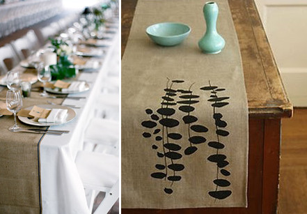 35 DIY table cover ideas with burlap | My desired home