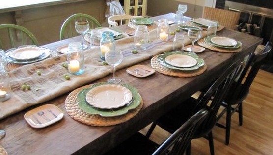 35 DIY table cover ideas with burlap | My desired home