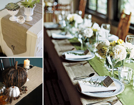35 DIY table cover ideas with burlap | My desired home