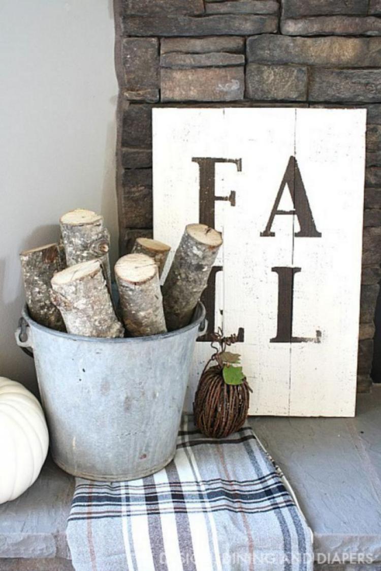 34 Inspirational DIY rustic cottage Autumn decorating ideas | My ...