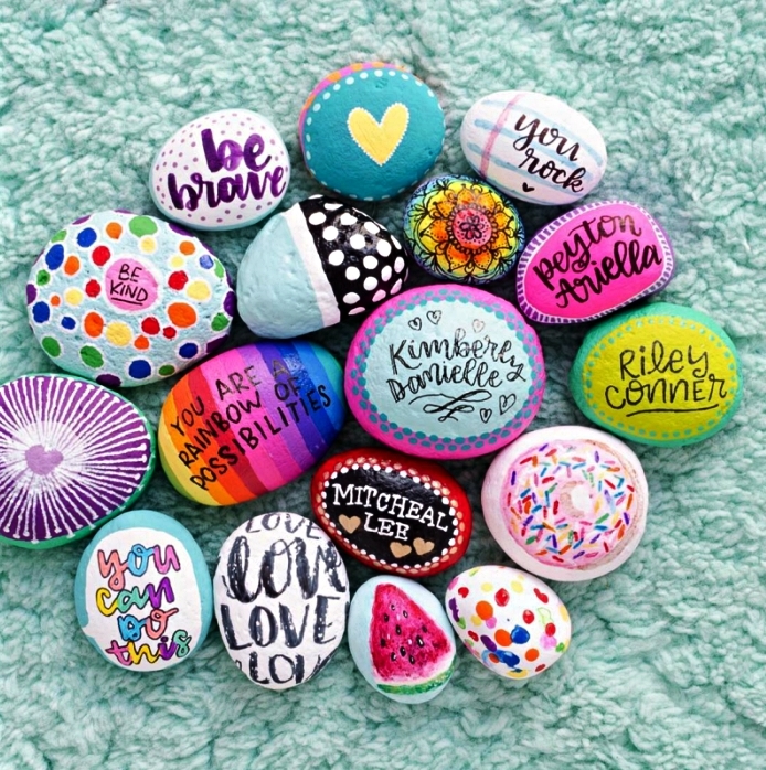 Smart activities and DIY creations with painted pebbles | My desired home