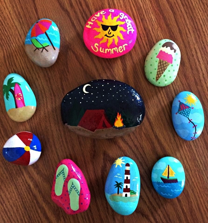 Smart activities and DIY creations with painted pebbles | My desired home
