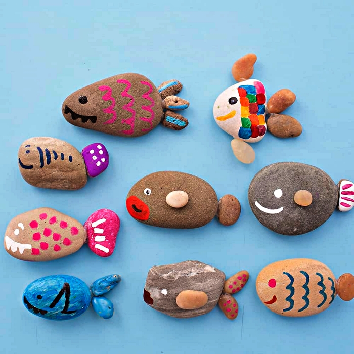 Smart activities and DIY creations with painted pebbles | My desired home