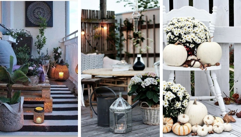 Autumn in the Balcony: Decorate with Style | My desired home