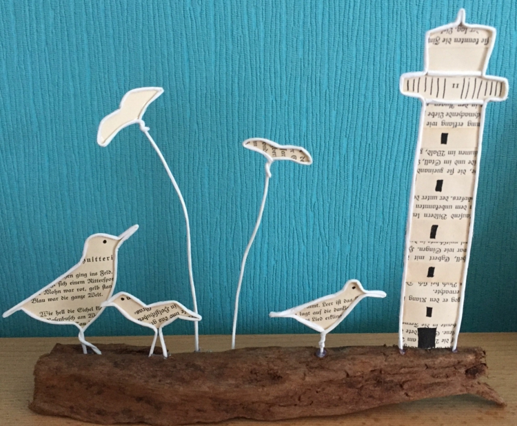 Craft figures with paper and wire for any decoration occasion with this ...