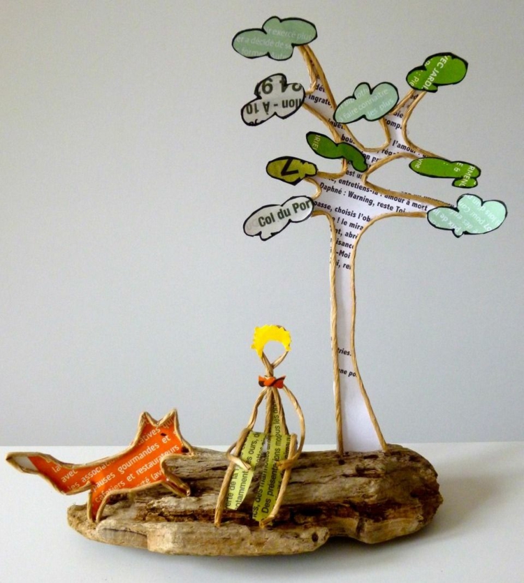 Craft figures with paper and wire for any decoration occasion with this ...