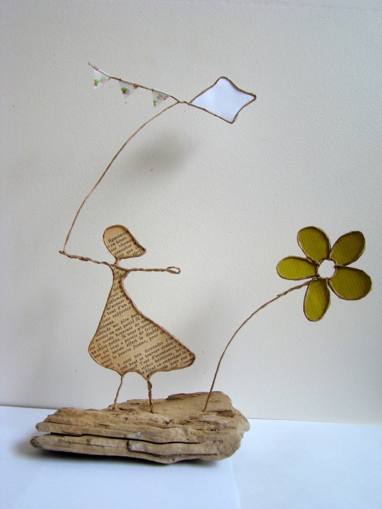 Craft figures with paper and wire for any decoration occasion with this ...