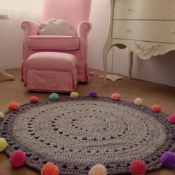 DIY knitted round rugs: +52 gorgeous models for your home | My desired home