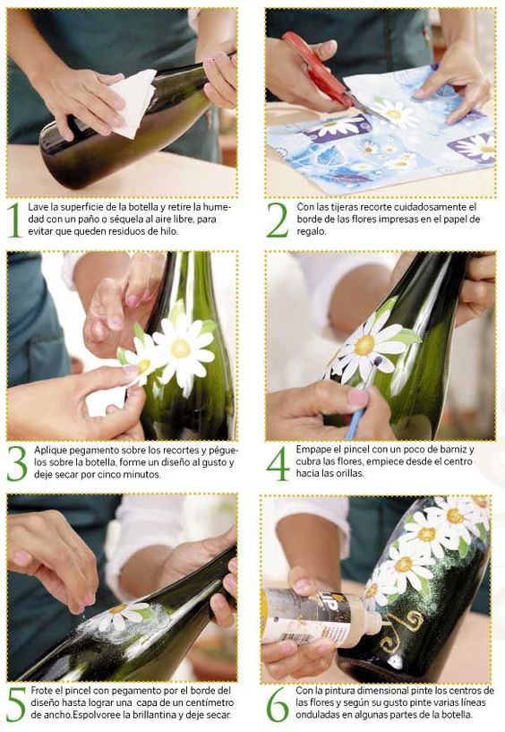 Glass decoupage: 12 DIY ideas to inspire you | My desired home