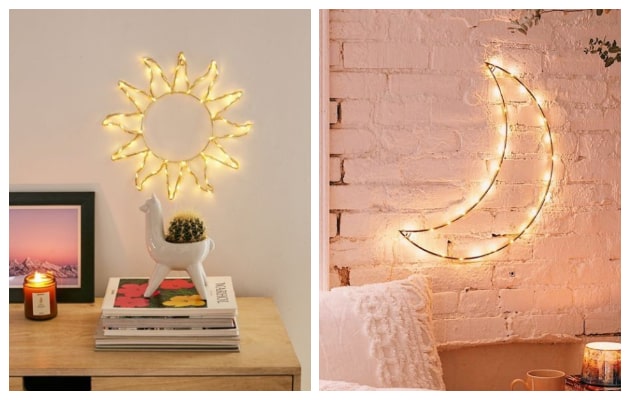 How to make DIY wire lights wall decorations | My desired home