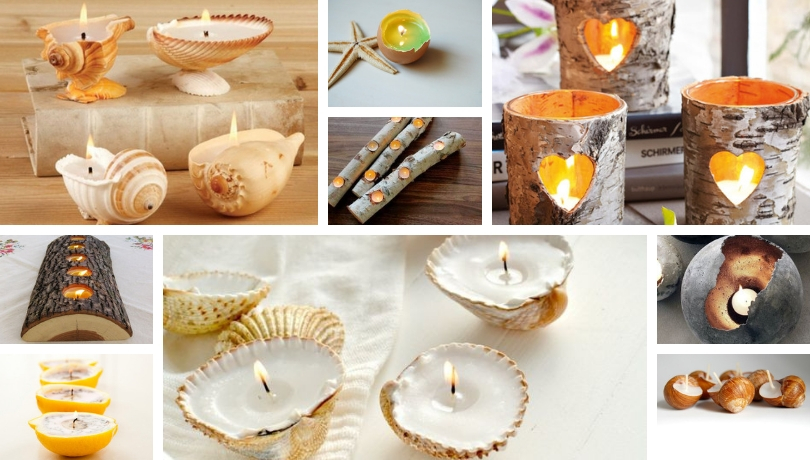 DIY Candles - 42 great ideas for original decorations | My desired home