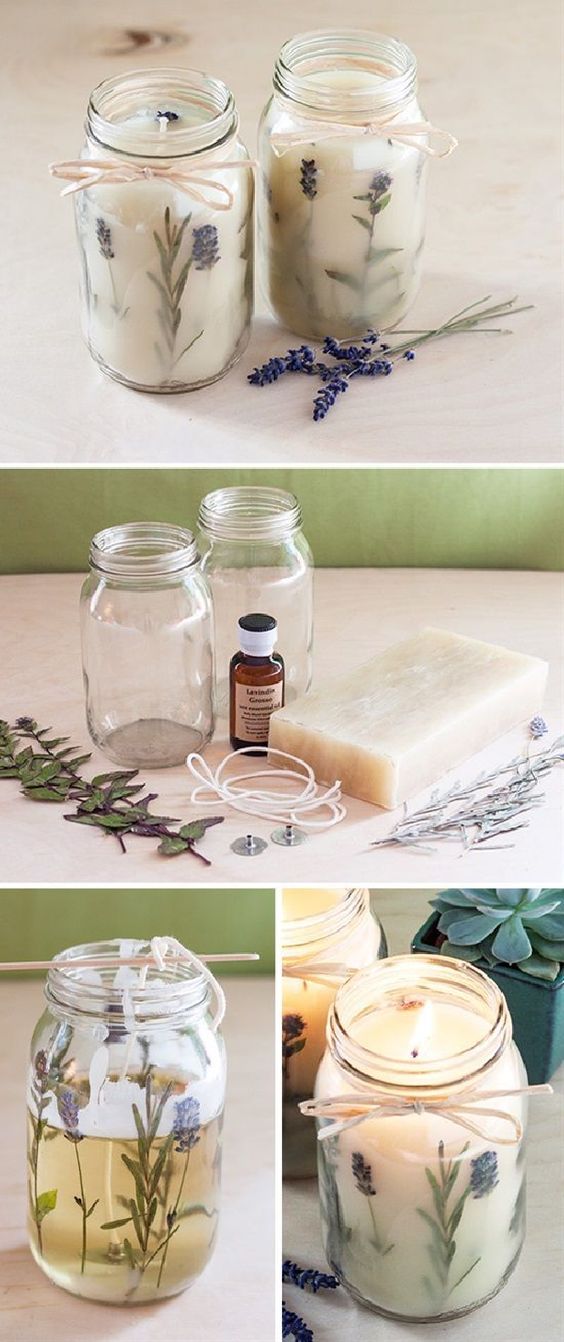 DIY Candles - 42 great ideas for original decorations | My desired home