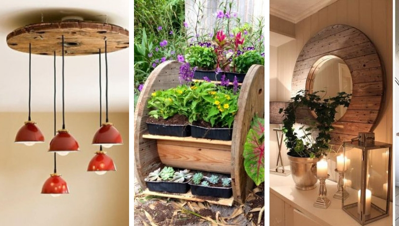 Decorating With Cable Reels | My desired home