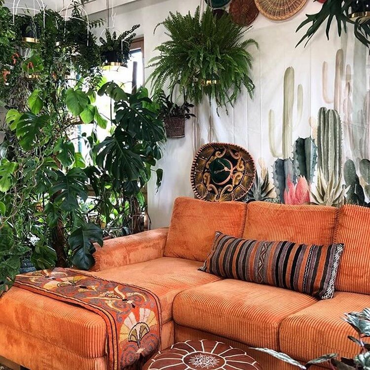 Amazing ideas with colorful living rooms in boho style | My desired home