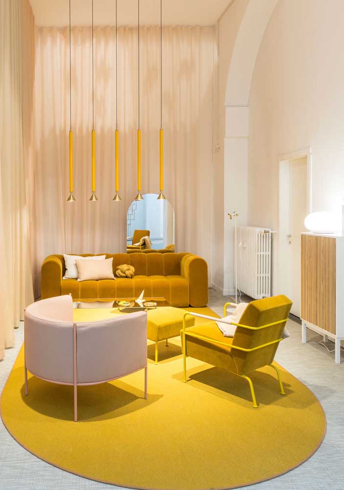 Perfect yellow room ideas: how to decorate, combinations and 30 ...