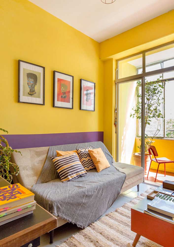 Perfect yellow room ideas: how to decorate, combinations and 30 ...