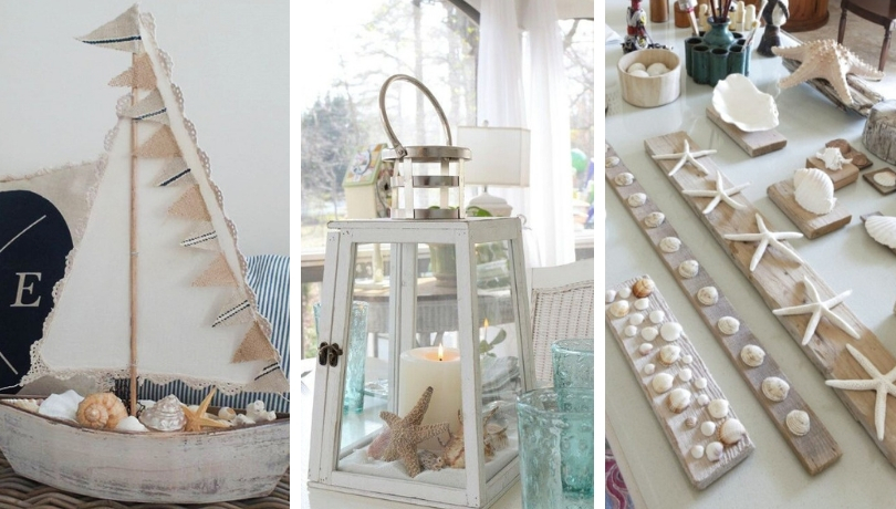 How to decorate fantastically with seashells: 35+ DIY ideas that ...