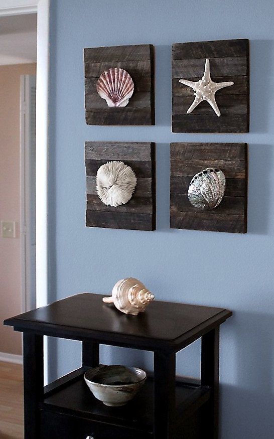 How to decorate fantastically with seashells: 35+ DIY ideas that ...