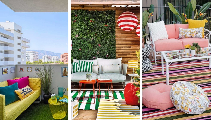 Sofa on the balcony: see photos, tips and how to choose your own | My ...