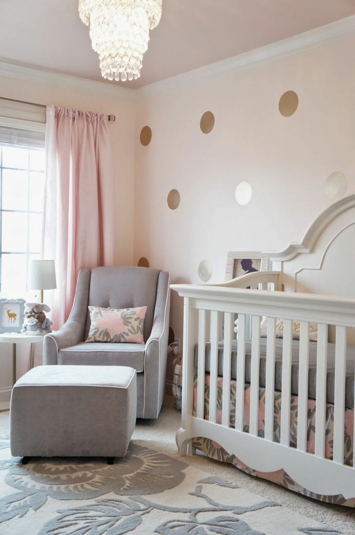 Great girl's room in pink and gray - find the best decorating ideas ...