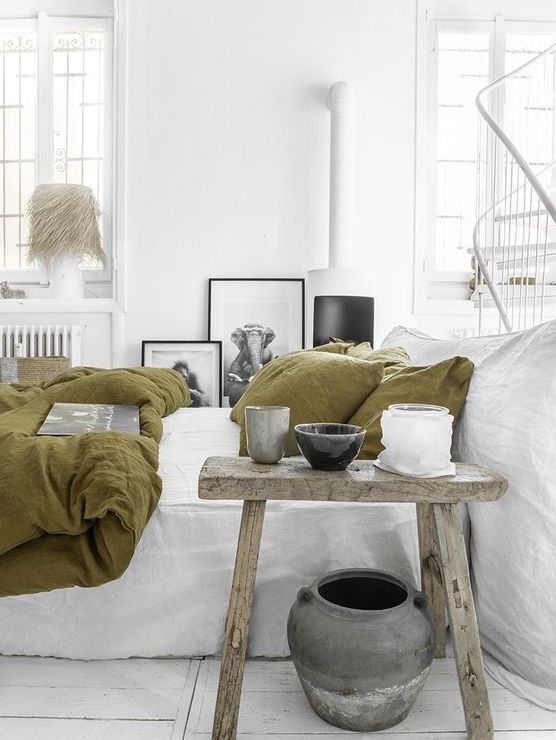 Amazing ideas for interior decoration in olive green | My desired home