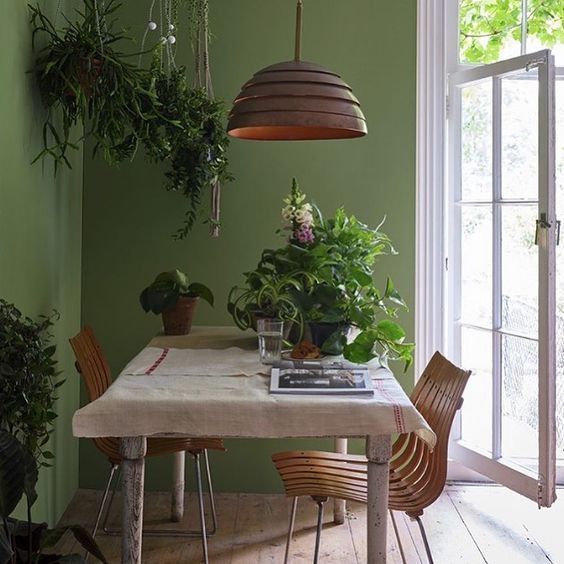 Amazing ideas for interior decoration in olive green | My desired home