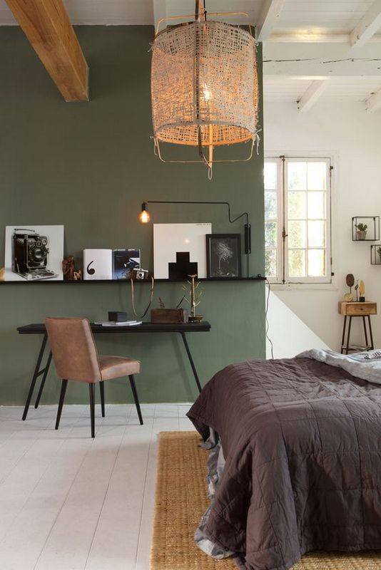 Amazing ideas for interior decoration in olive green | My desired home