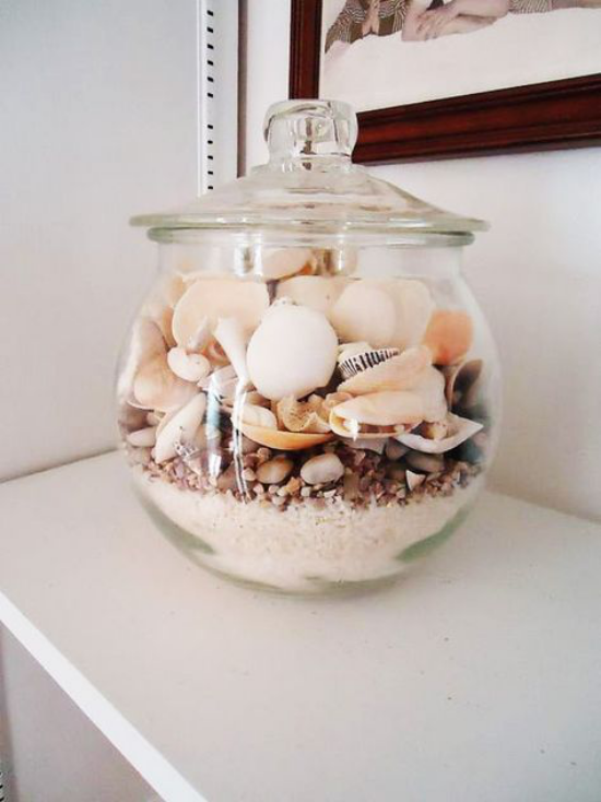 Summer DIY decoration with seashells - bring a holiday sense in your ...