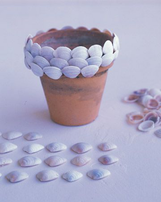 Summer DIY decoration with seashells - bring a holiday sense in your ...