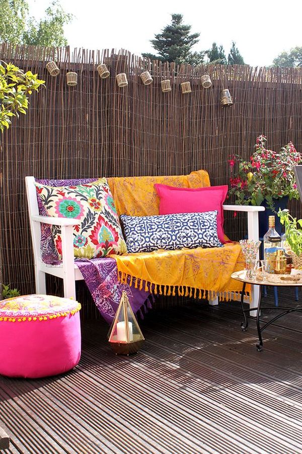 How to turn a small terrace - yard into a colorful paradise | My ...