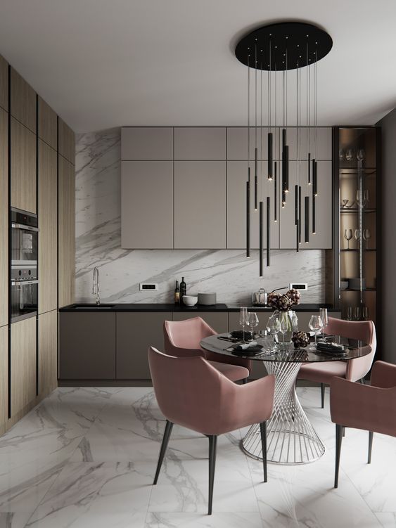 Dream kitchen: 32 examples of modern design | My desired home