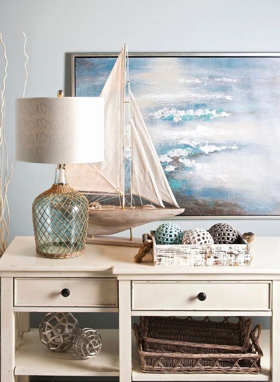 Wonderful nautical style decoration for summer inspiration | My desired ...
